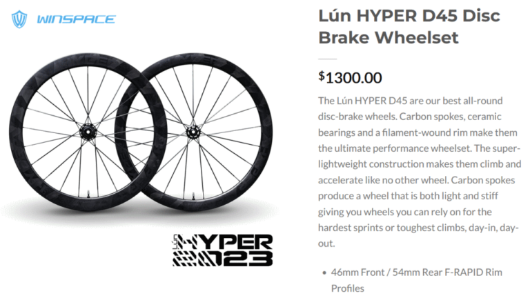 Winspace Lún HYPER D45 Disc Brake Wheelset Impressions - Mamilian