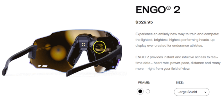 ENGO 2 ActiveLook Heads Up Display (HUD) Sunglasses First Look - Mamilian
