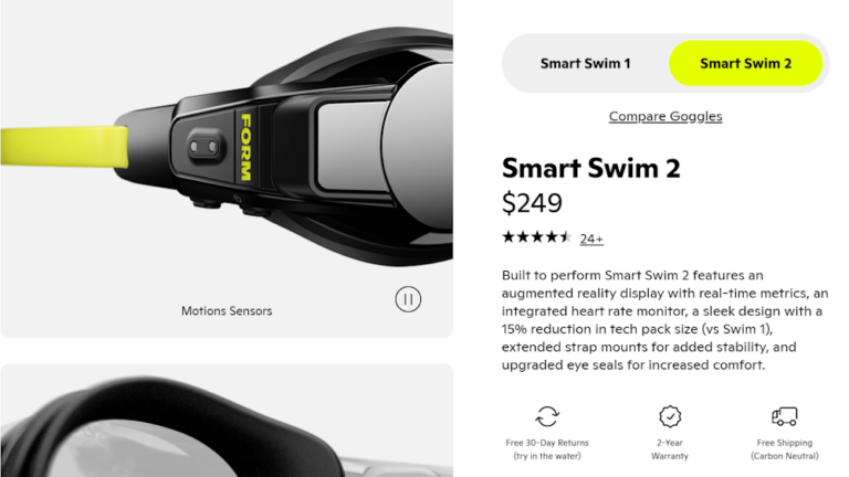 Form Smart Swim 2 goggles seem cool, but... - Mamilian